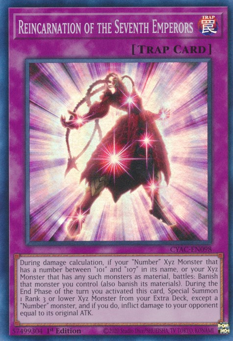 Reincarnation of the Seventh Emperors - Cyberstorm Access - YuGiOh