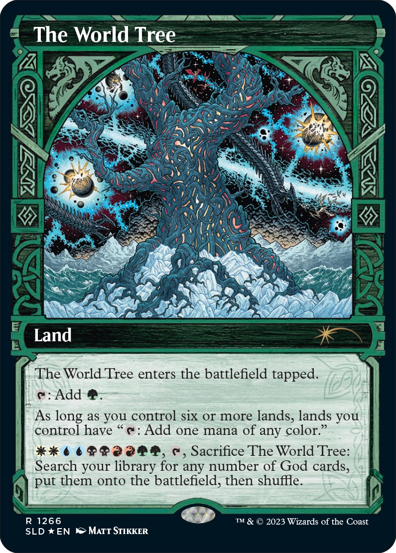 The World Tree (Halo Foil) - Secret Lair Drop Series - Magic: The Gathering