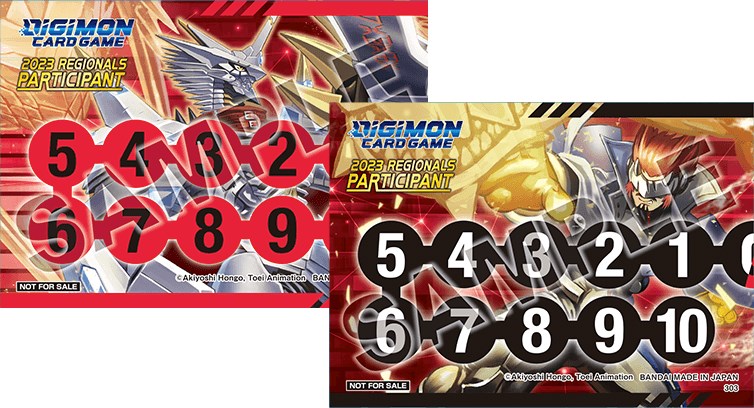 Digimon 2023 Online Regional Championships Memory Gauge - Digimon Card ...