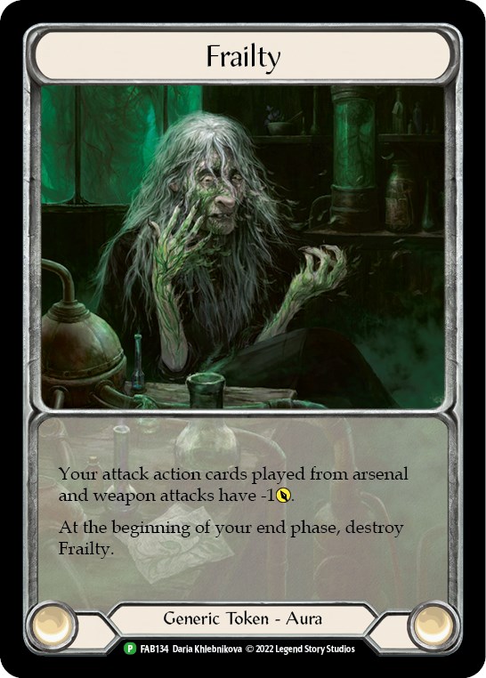 Frailty - Flesh and Blood: Promo Cards - Flesh and Blood TCG