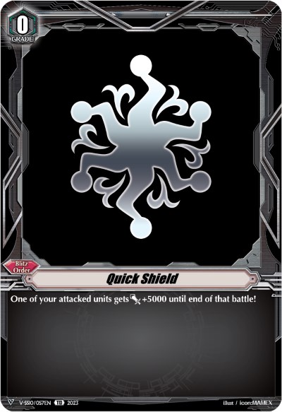 Quick Shield (Pale Moon) - V-SS10 Premium Battle Deckset 2023 ...
