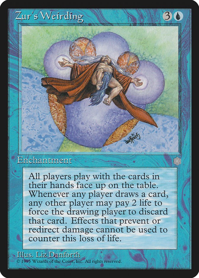 Zur's Weirding - Ice Age - Magic: The Gathering