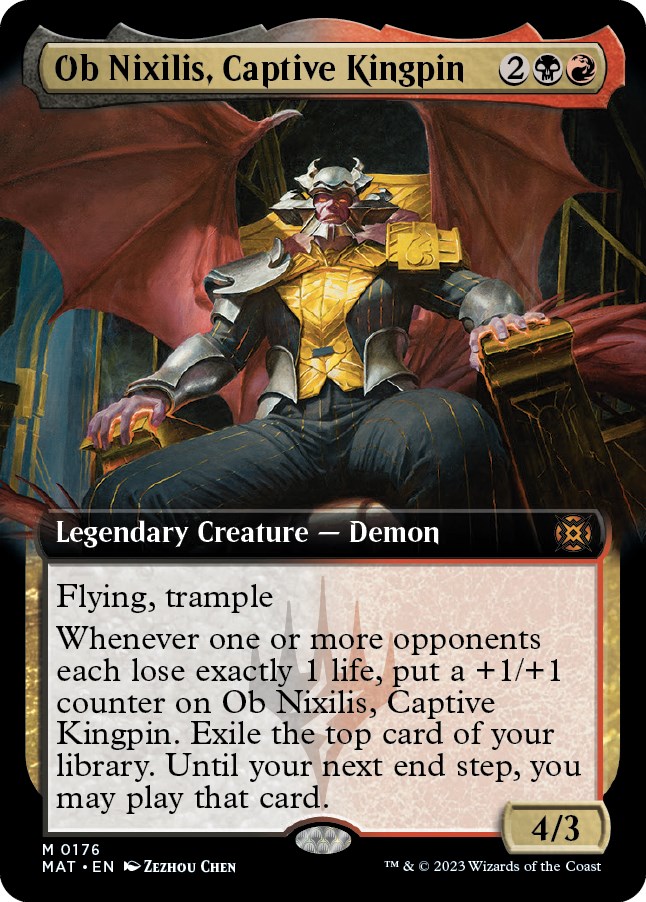 Ob Nixilis, Captive Kingpin (Extended Art) - March of the Machine: The ...