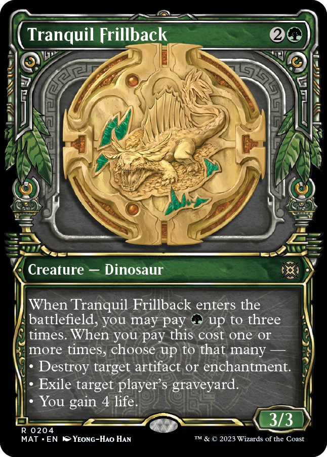 Tranquil Frillback (Halo Foil) - March of the Machine: The Aftermath ...