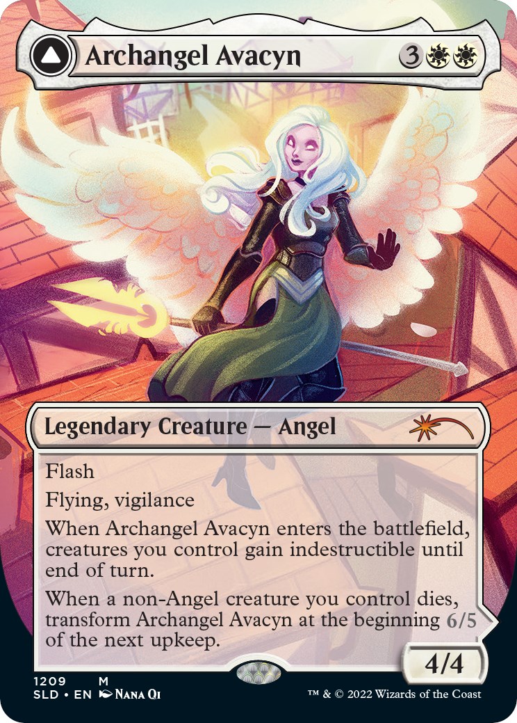 Archangel Avacyn (Display Commander) - Thick Stock - Secret Lair Drop Series - Magic: The Gathering