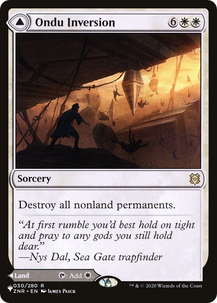 Ondu Inversion - The List Reprints - Magic: The Gathering