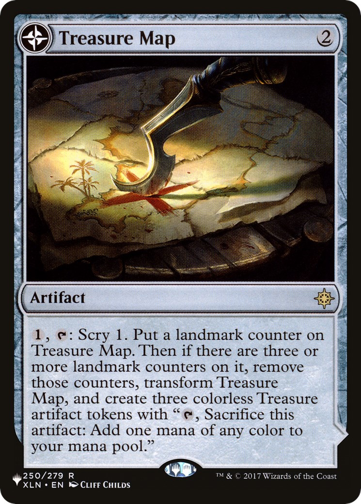 Treasure Map - The List Reprints - Magic: The Gathering