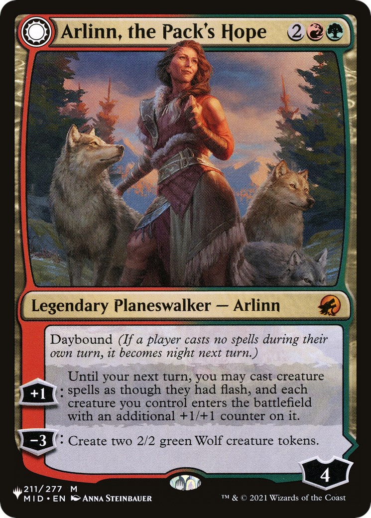 Arlinn, the Pack's Hope - The List Reprints - Magic: The Gathering