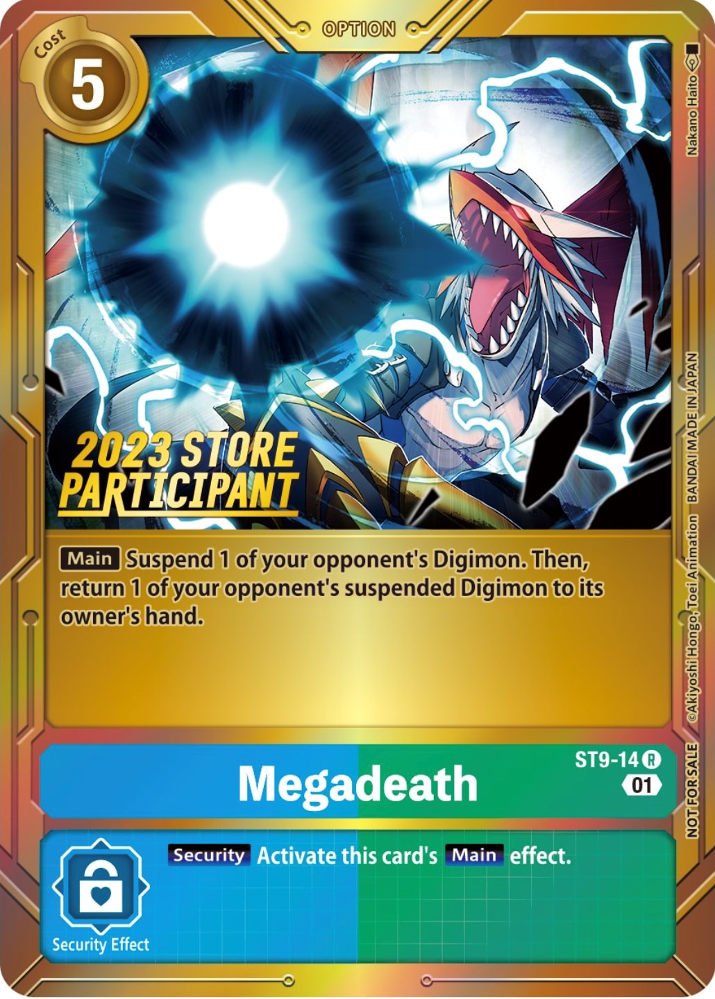 Megadeath (2023 Store Participant) - Starter Deck 09: Ultimate Ancient ...