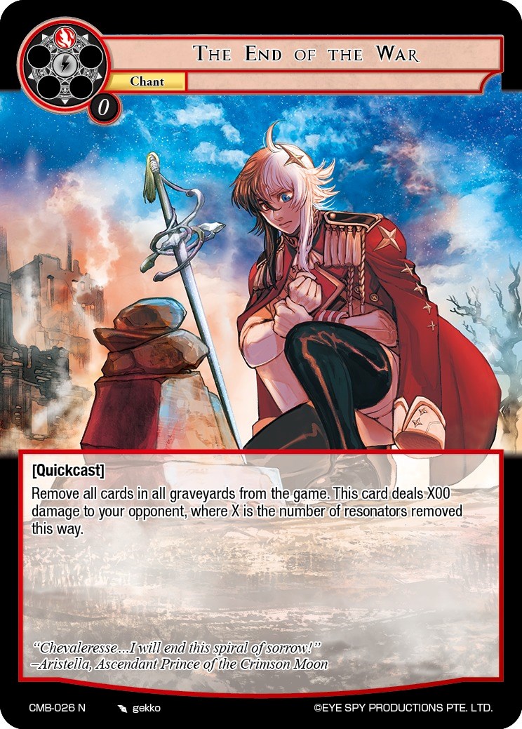 The End of the War - Crimson Moon's Battleground - Force of Will