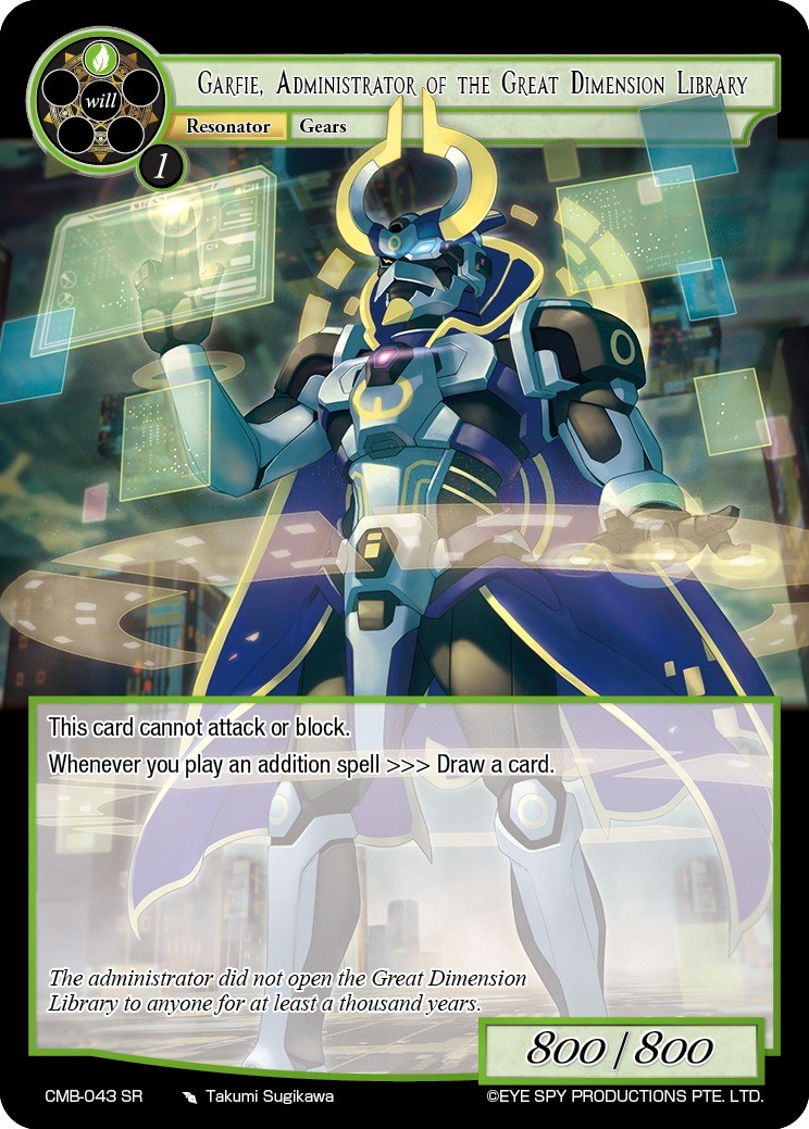 Garfie, Administrator of the Great Dimension Library - Crimson Moon's ...