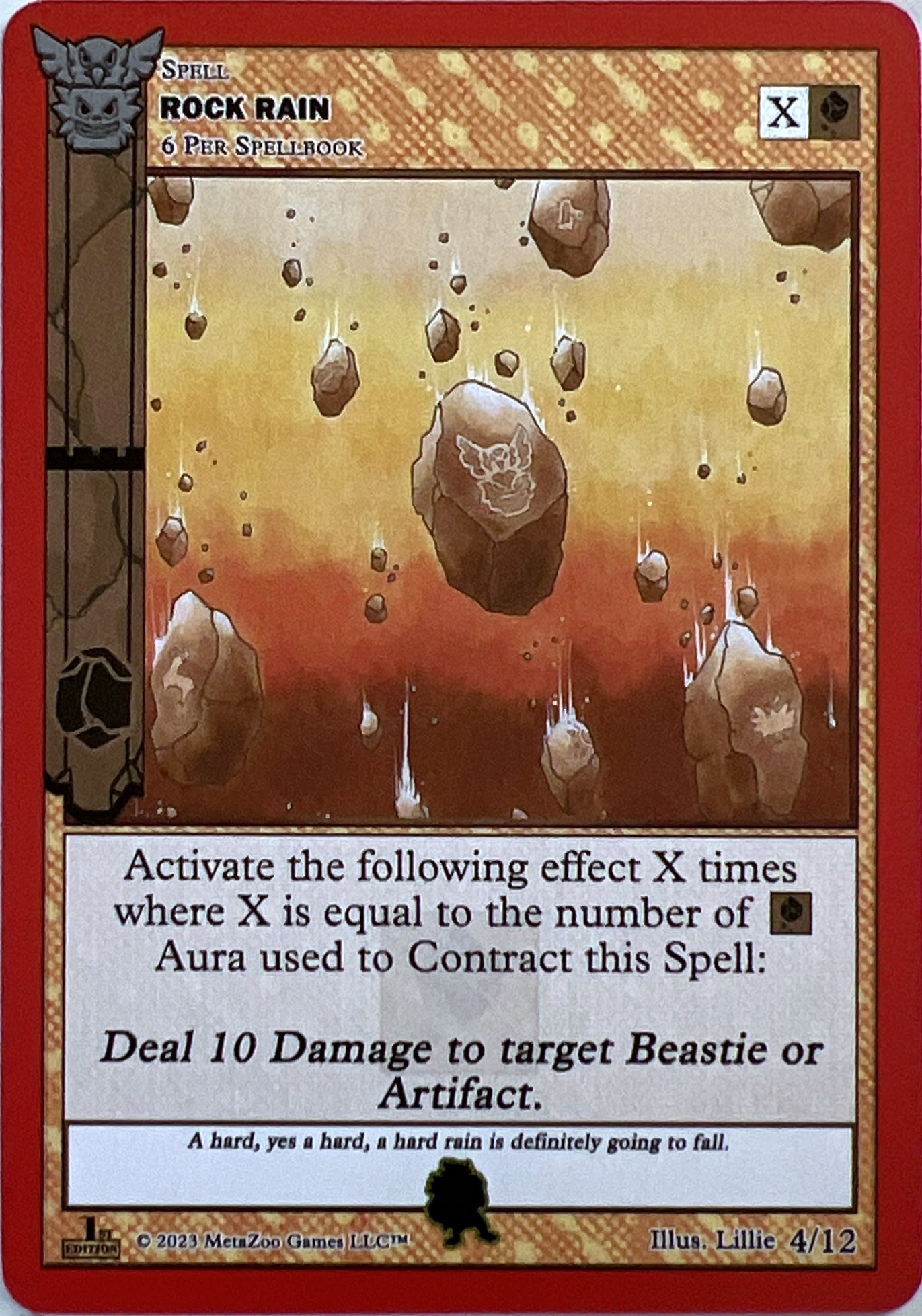 Rock Rain - Native: First Edition Release Event Deck - MetaZoo