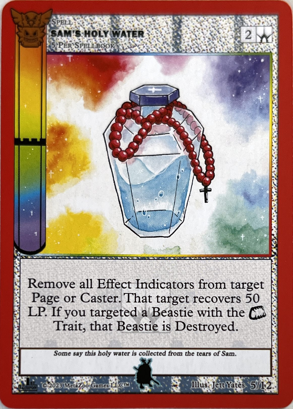 Sam's Holy Water - Native: First Edition Release Event Deck - MetaZoo