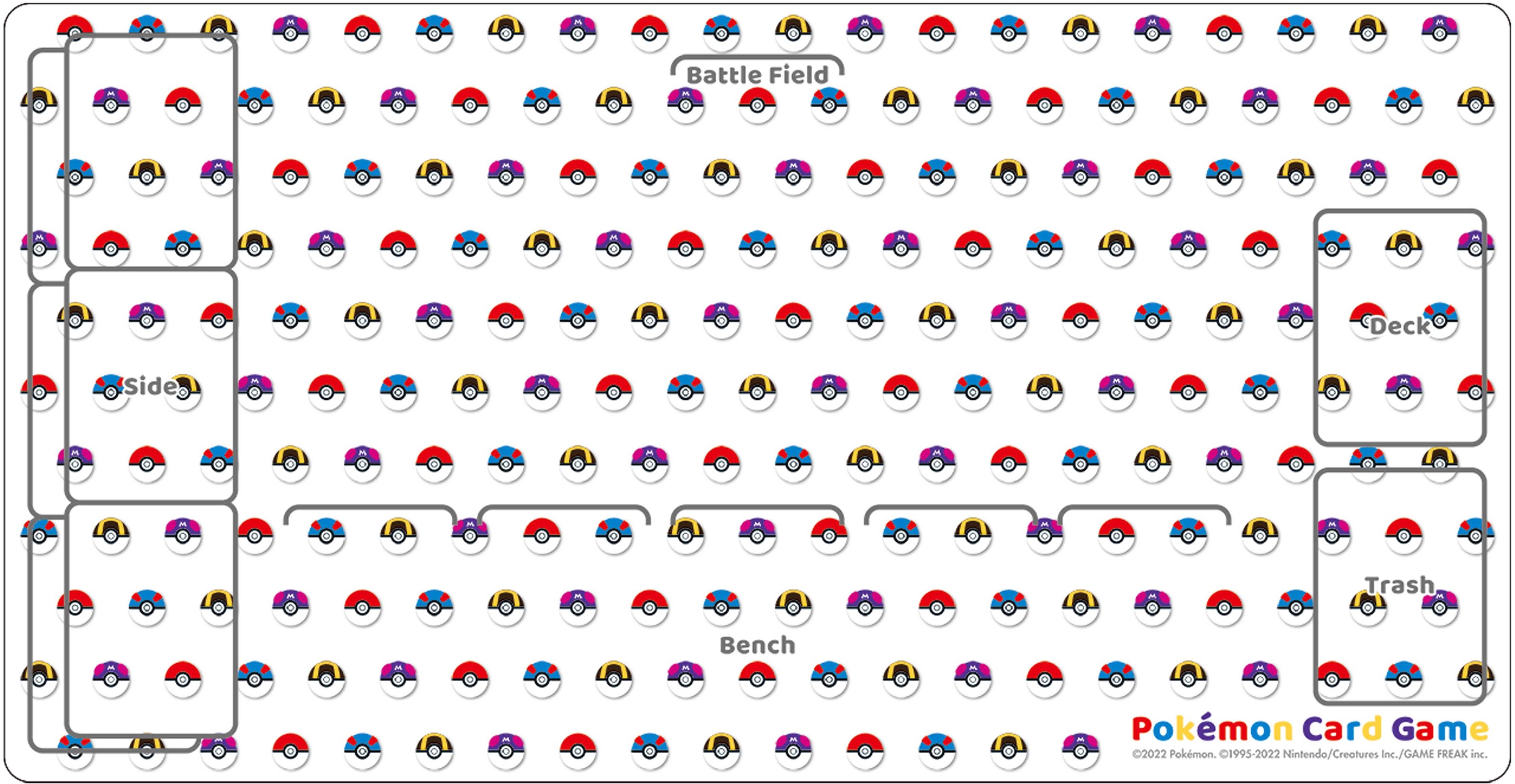 Pokemon TCG: Pokemon Center Japan Exclusive Monster Ball Design Playmat ...