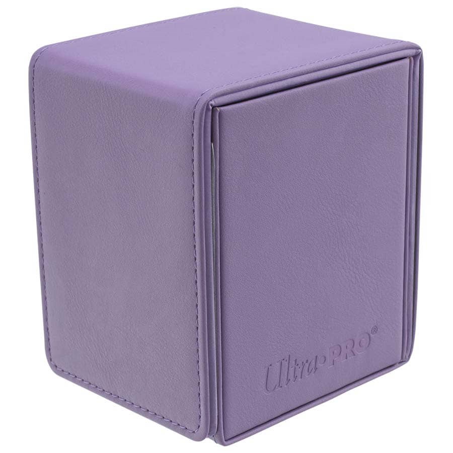 Vivid Alcove Flip Deck Box - Purple - Ultra Pro Deck Boxes - Deck Boxes