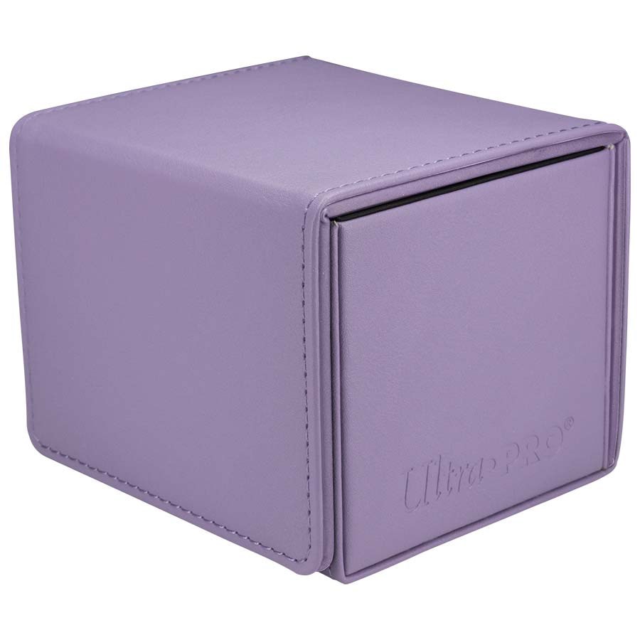 Vivid Alcove Edge Deck Box - Purple - Ultra Pro Deck Boxes - Deck Boxes
