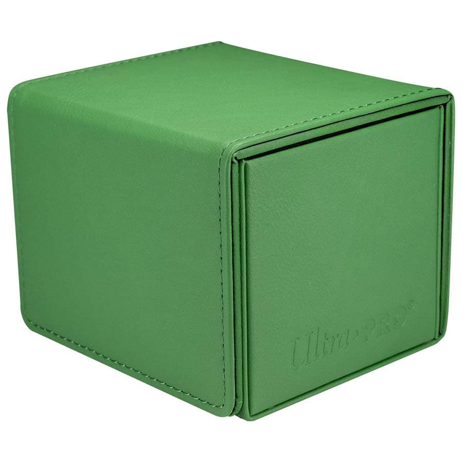 Vivid Alcove Edge Deck Box - Green - Ultra Pro Deck Boxes - Deck Boxes