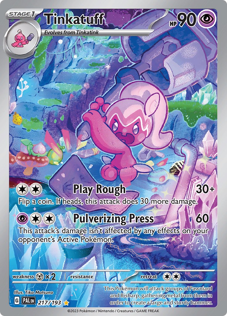 Tinkatuff 217 193 Sv02 Paldea Evolved Pokemon