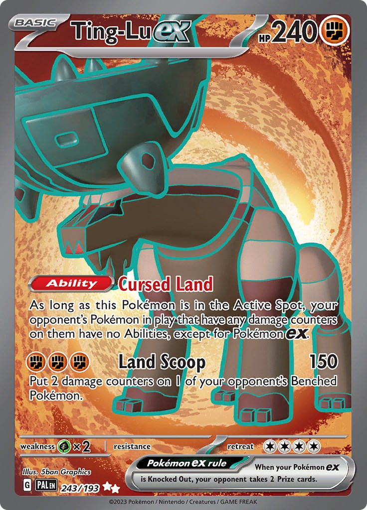 Ting-Lu Ex SV02: Paldea Evolved Pokemon, 03/06/2024