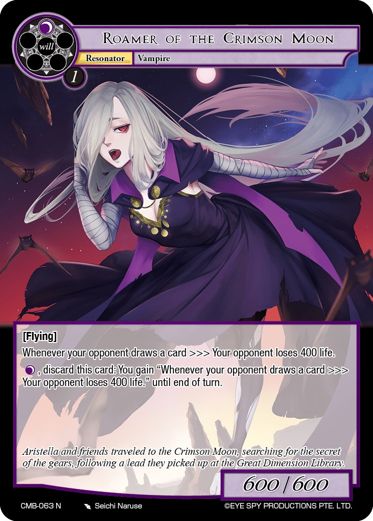 Roamer of the Crimson Moon - Crimson Moon's Battleground - Force of Will