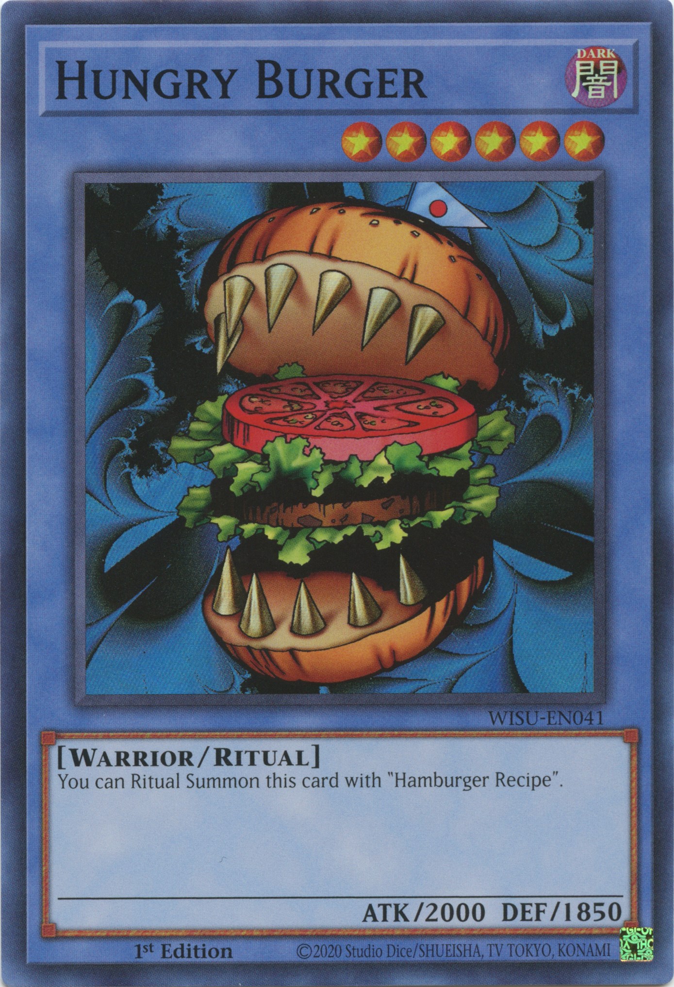 Hungry Burger - Wild Survivors - YuGiOh