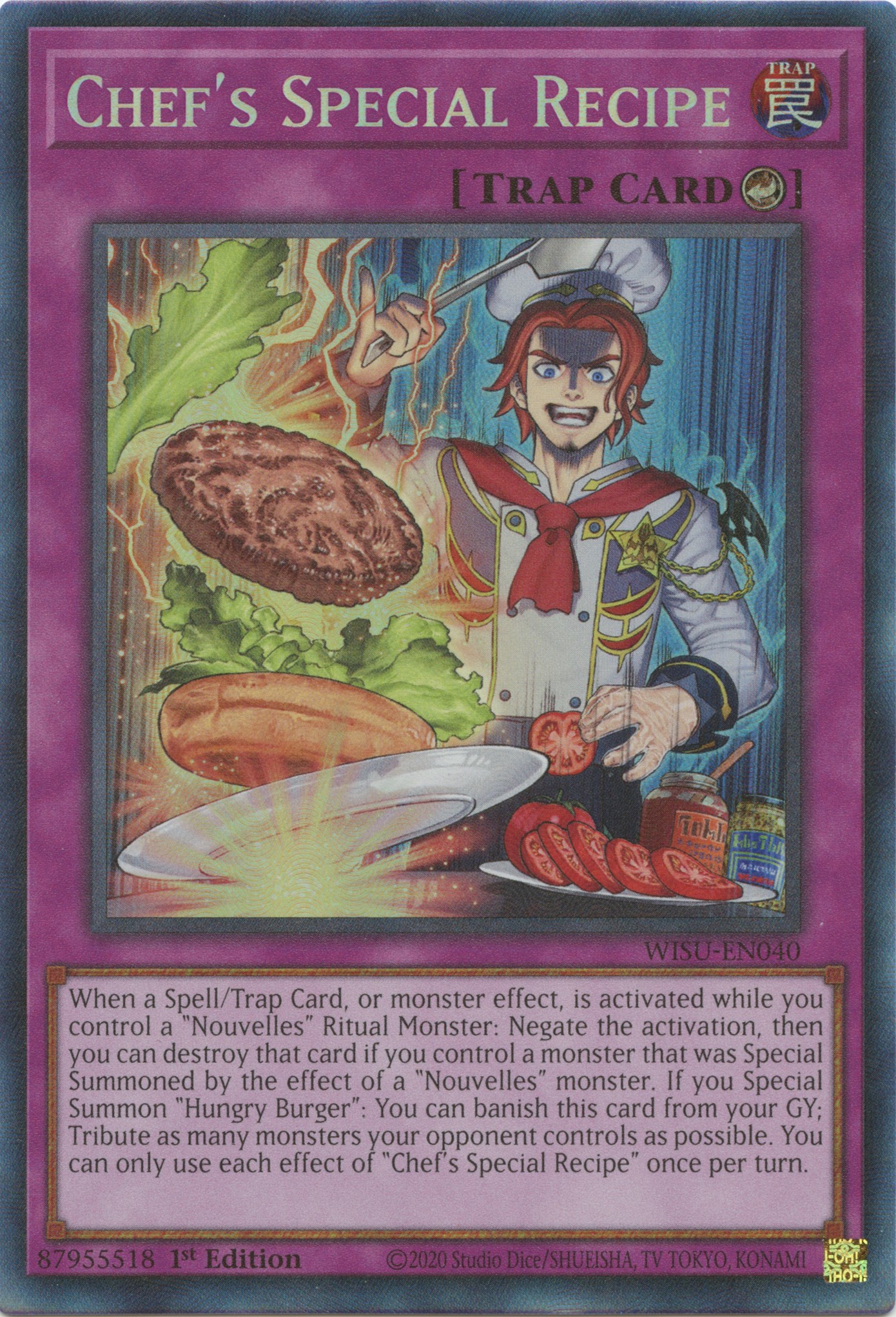 Chef's Special Recipe (CR) - Wild Survivors - YuGiOh