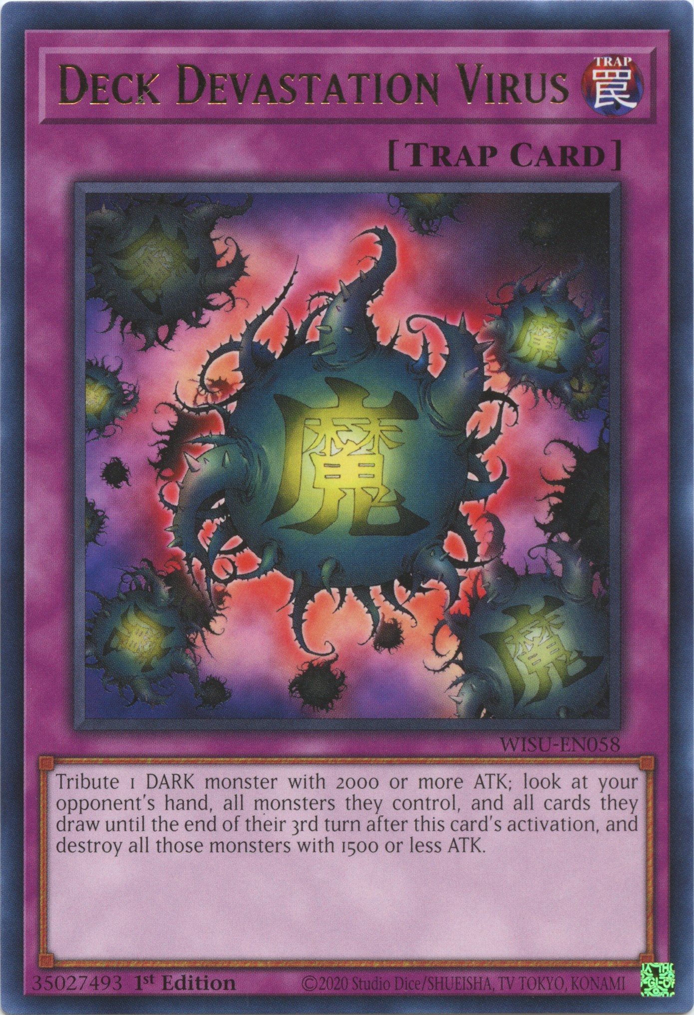 Yugioh Virus Cards