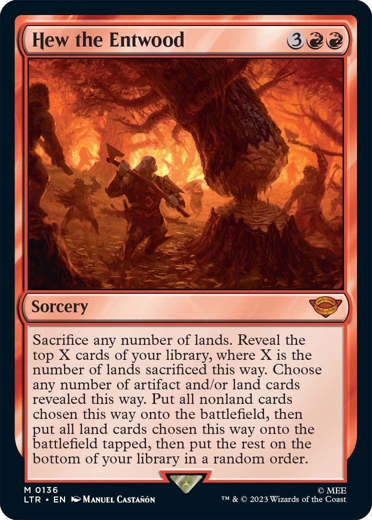 Hew the Entwood - Universes Beyond: The Lord of the Rings: Tales of ...