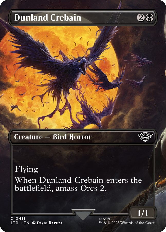 Dunland Crebain (Borderless) - Universes Beyond: The Lord of the Rings ...