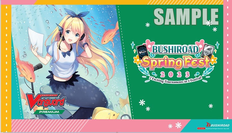 Bushiroad Spring Fest 2023 Exclusive Playmat: Cardfight!! Vanguard ...