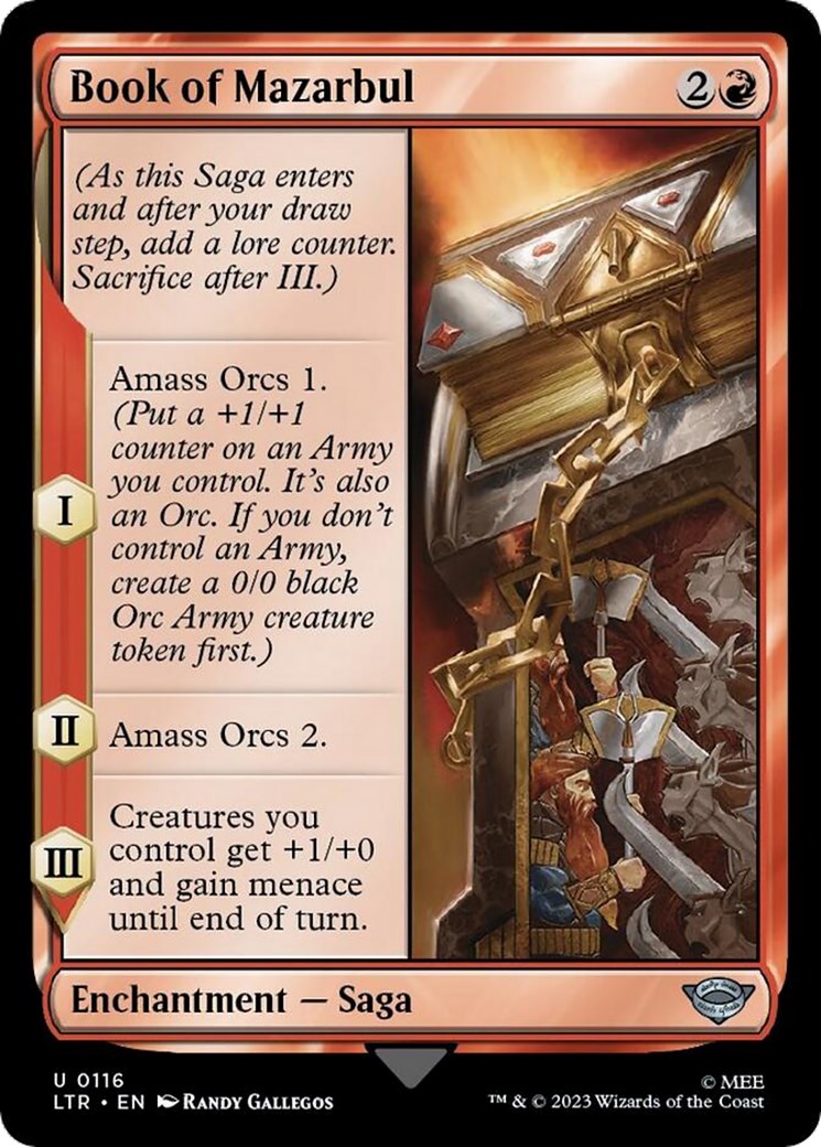 Book of Mazarbul - Universes Beyond: The Lord of the Rings: Tales of ...