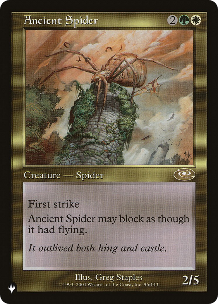 Ancient Spider - The List Reprints - Magic: The Gathering