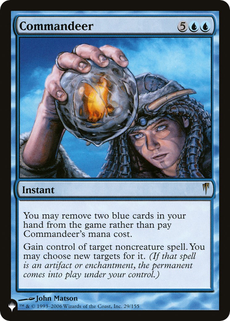 Commandeer - The List Reprints - Magic: The Gathering