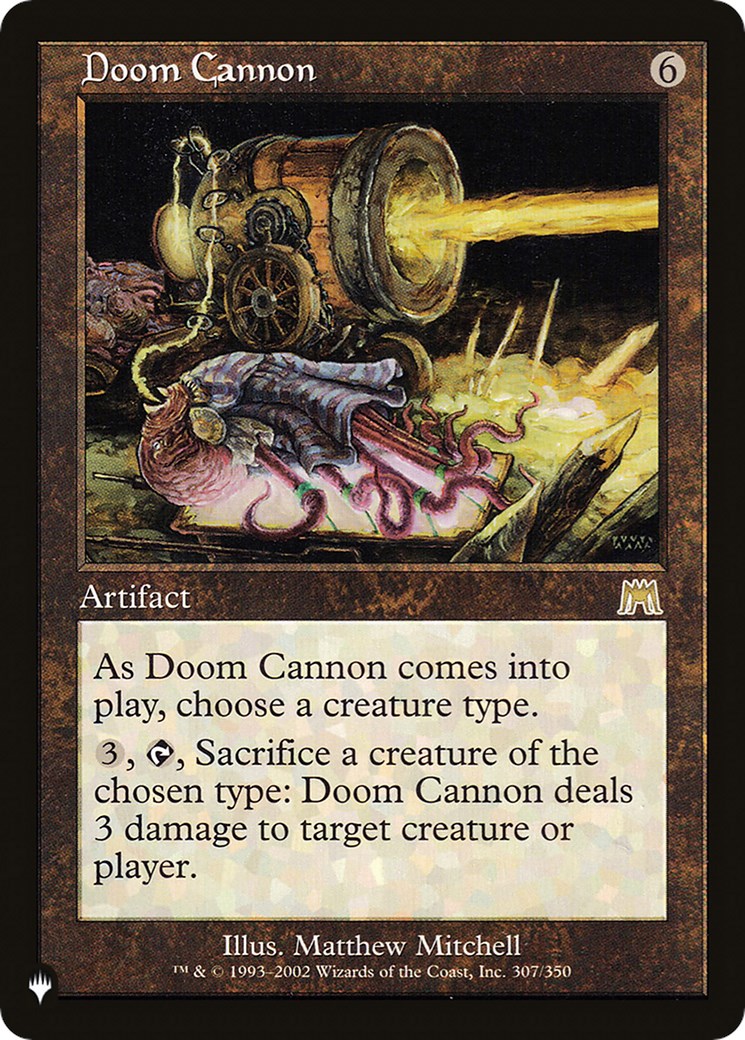 Doom Cannon - The List Reprints - Magic: The Gathering