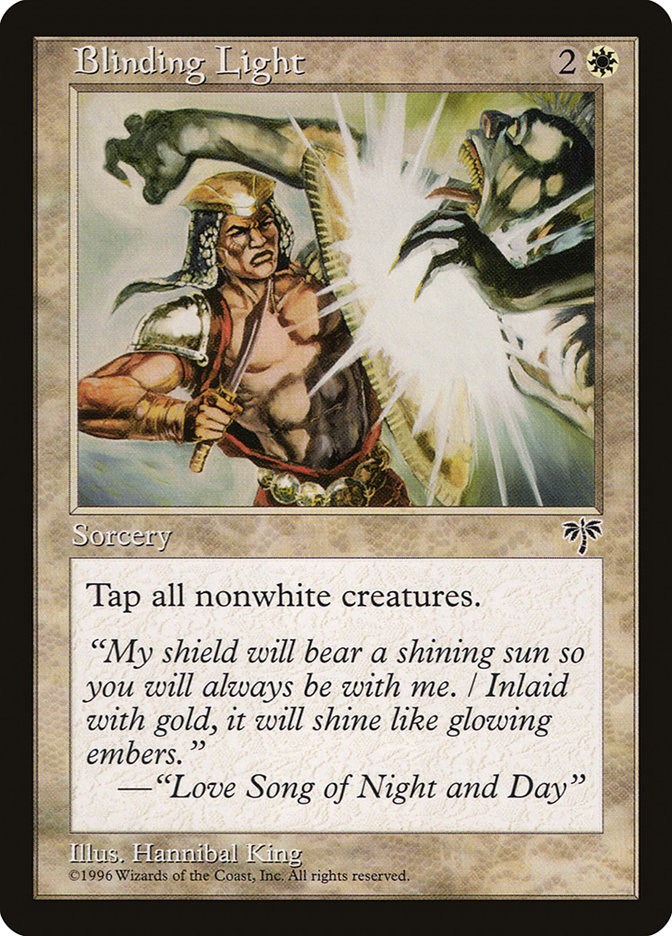 Blinding Light - Mirage - Magic: The Gathering