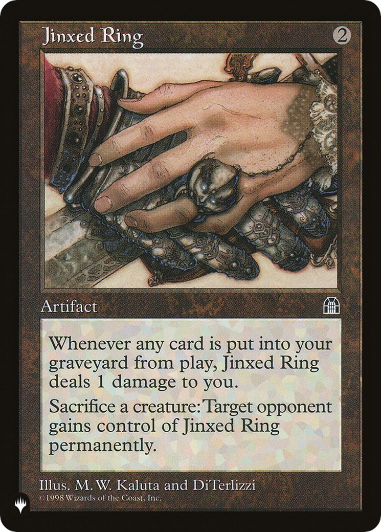 Jinxed Ring - The List Reprints - Magic: The Gathering