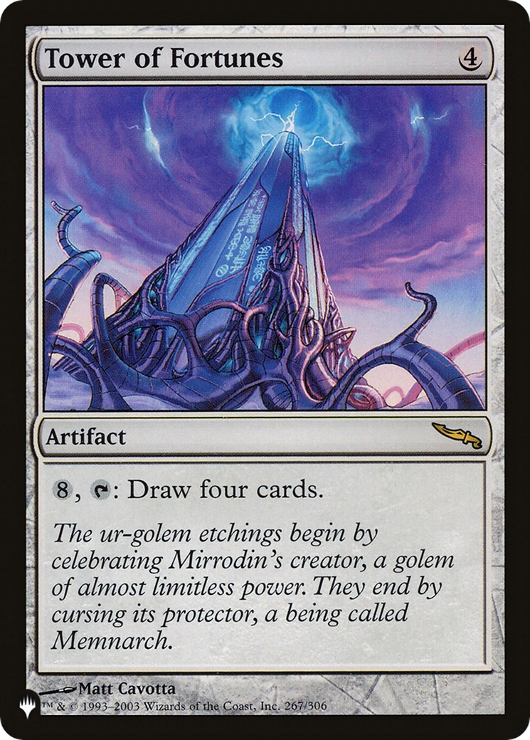 Tower of Fortunes - The List Reprints - Magic: The Gathering