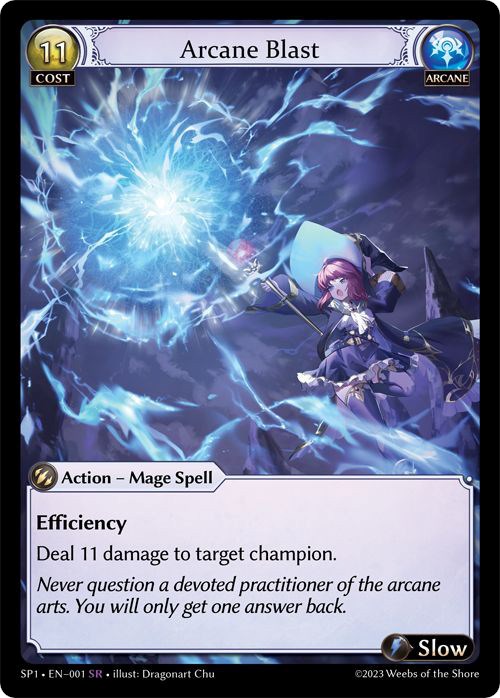 Arcane Blast - Supporter Pack 1 - Grand Archive TCG