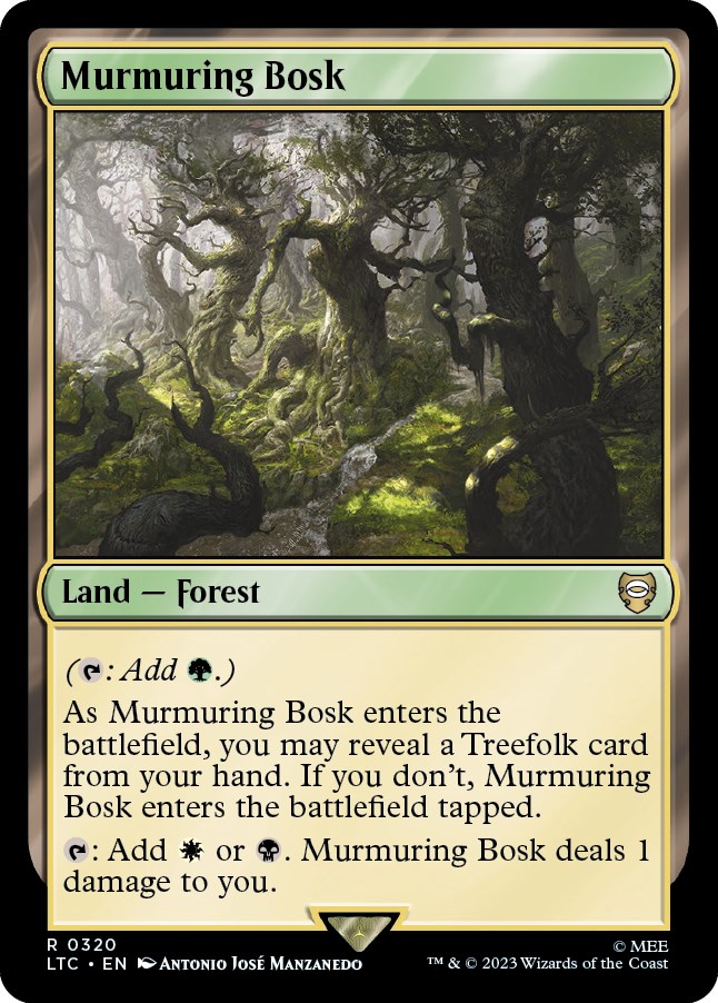 Murmuring Bosk - Commander: The Lord of the Rings: Tales of Middle-earth - Magic: The Gathering