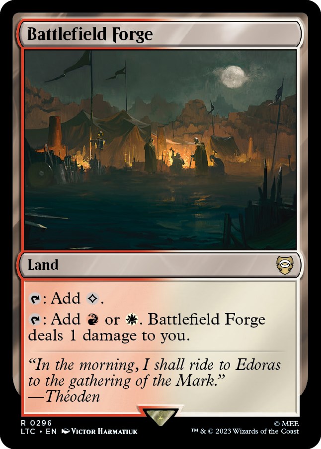 Battlefield Forge - Commander: The Lord of the Rings: Tales of Middle ...