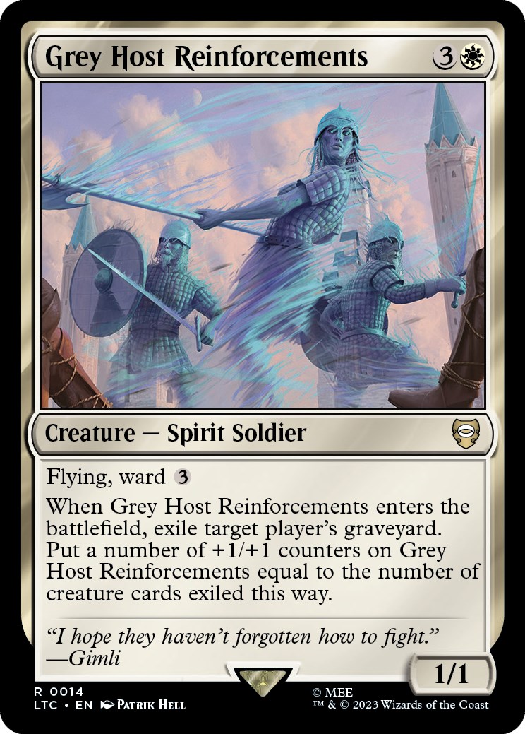 Grey Host Reinforcements - Commander: The Lord of the Rings: Tales of ...