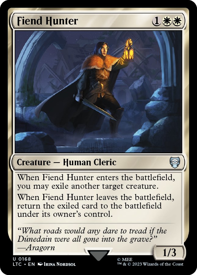 Fiend Hunter - Commander: The Lord of the Rings: Tales of Middle-earth ...