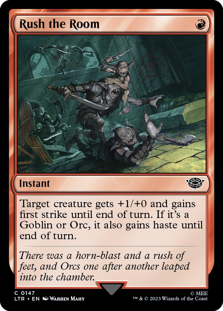 Rush the Room - Universes Beyond: The Lord of the Rings: Tales of ...