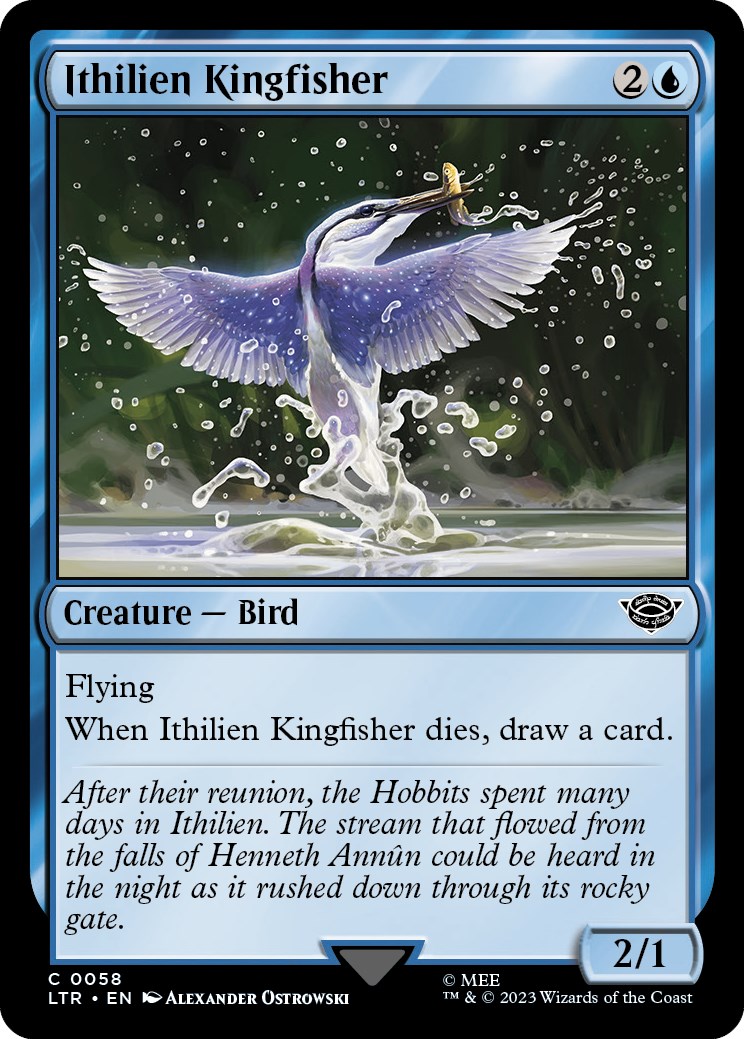 Ithilien Kingfisher - Universes Beyond: The Lord of the Rings: Tales of ...