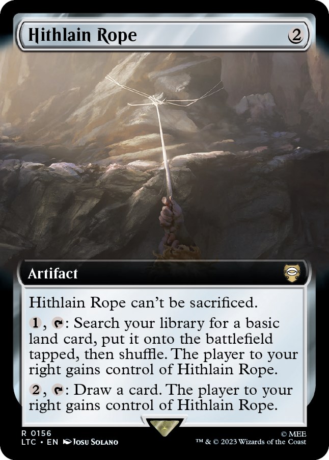 Hithlain Rope (Extended Art) - Commander: The Lord of the Rings: Tales ...