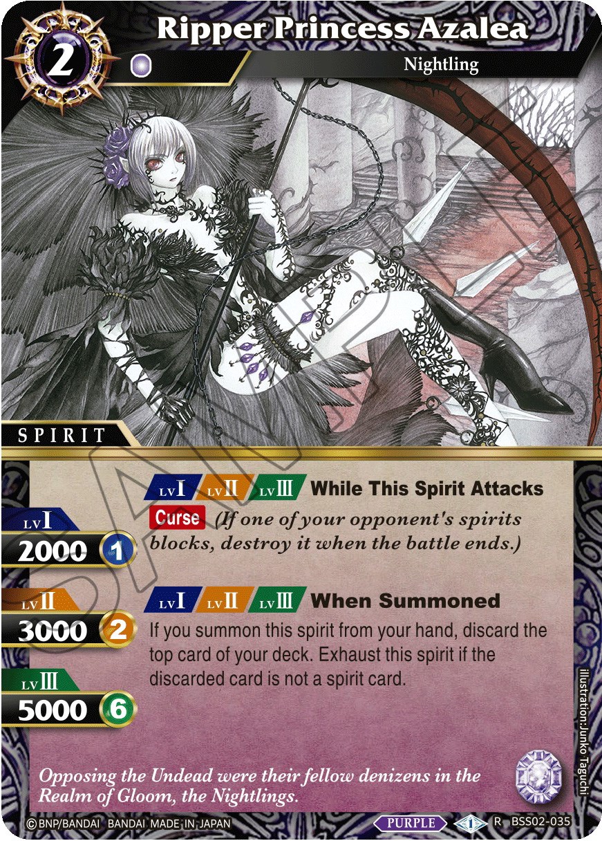 Ripper Princess Azalea - False Gods - Battle Spirits Saga