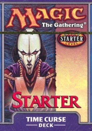 Starter 1999 Theme Deck - Time Curse - Starter 1999 - Magic: The Gathering