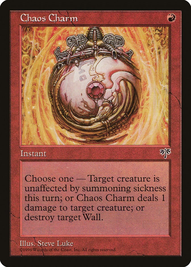 Chaos Charm - Mirage - Magic: The Gathering