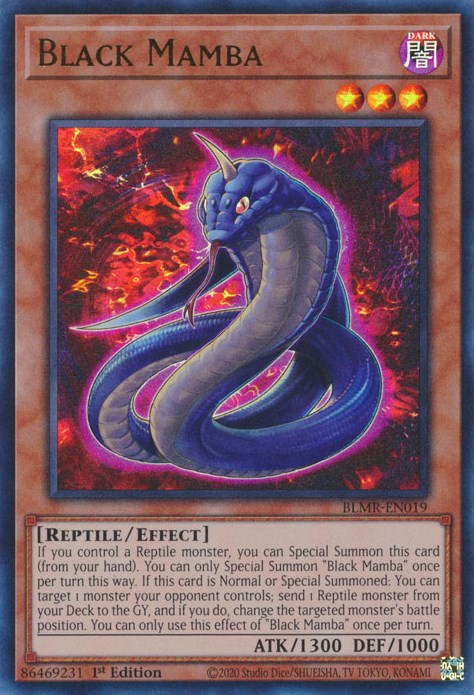 Black Mamba - Battles of Legend: Monstrous Revenge - YuGiOh