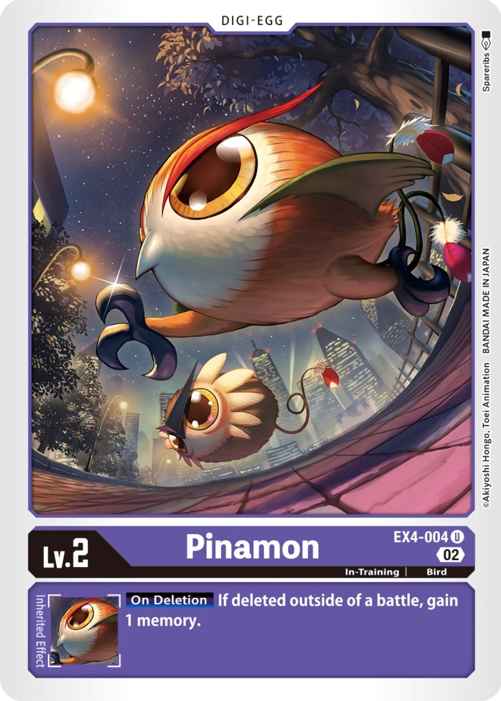 Pinamon - Alternative Being Booster - Digimon Card Game
